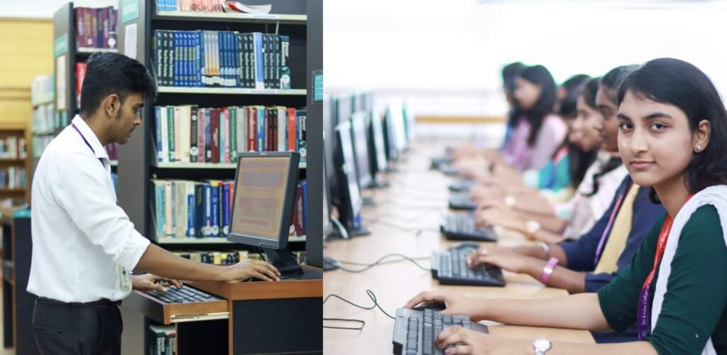 Vankatram Learning Centre, Central Library - SKCET Coimbatore